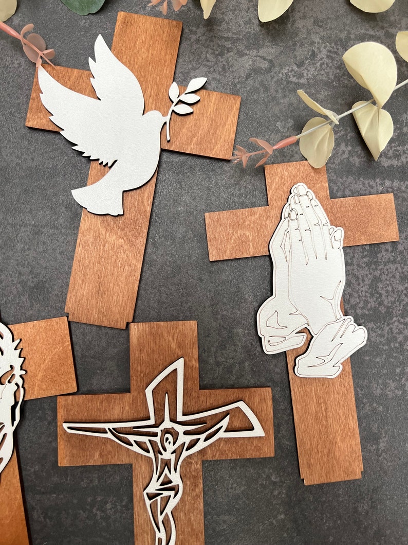 Bundle of 4 Christian Jesus Easter Theme Cross Layered Digital - Etsy