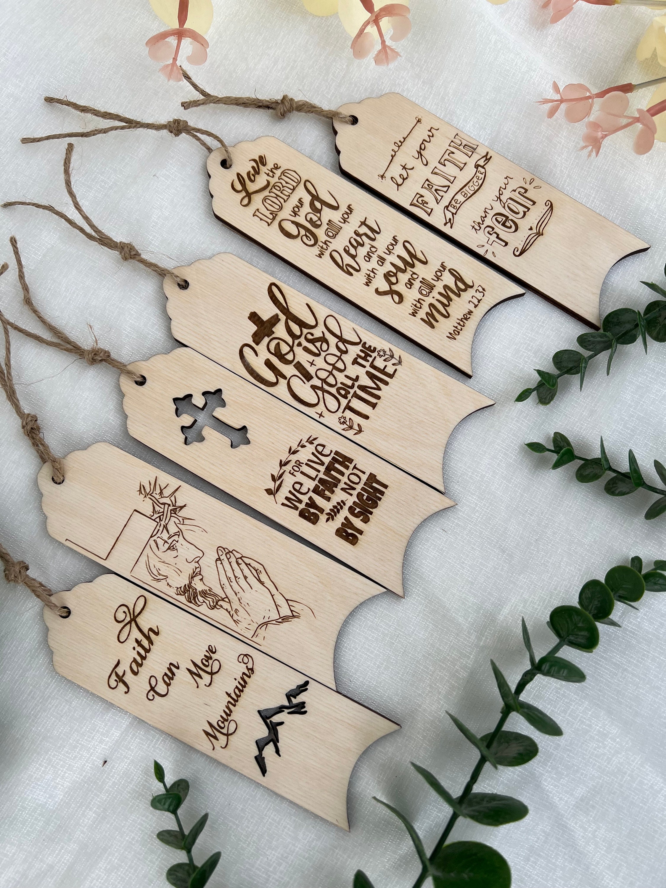 Religious Bookmarks Easter Bookmarks Jesus Christian Design - Etsy