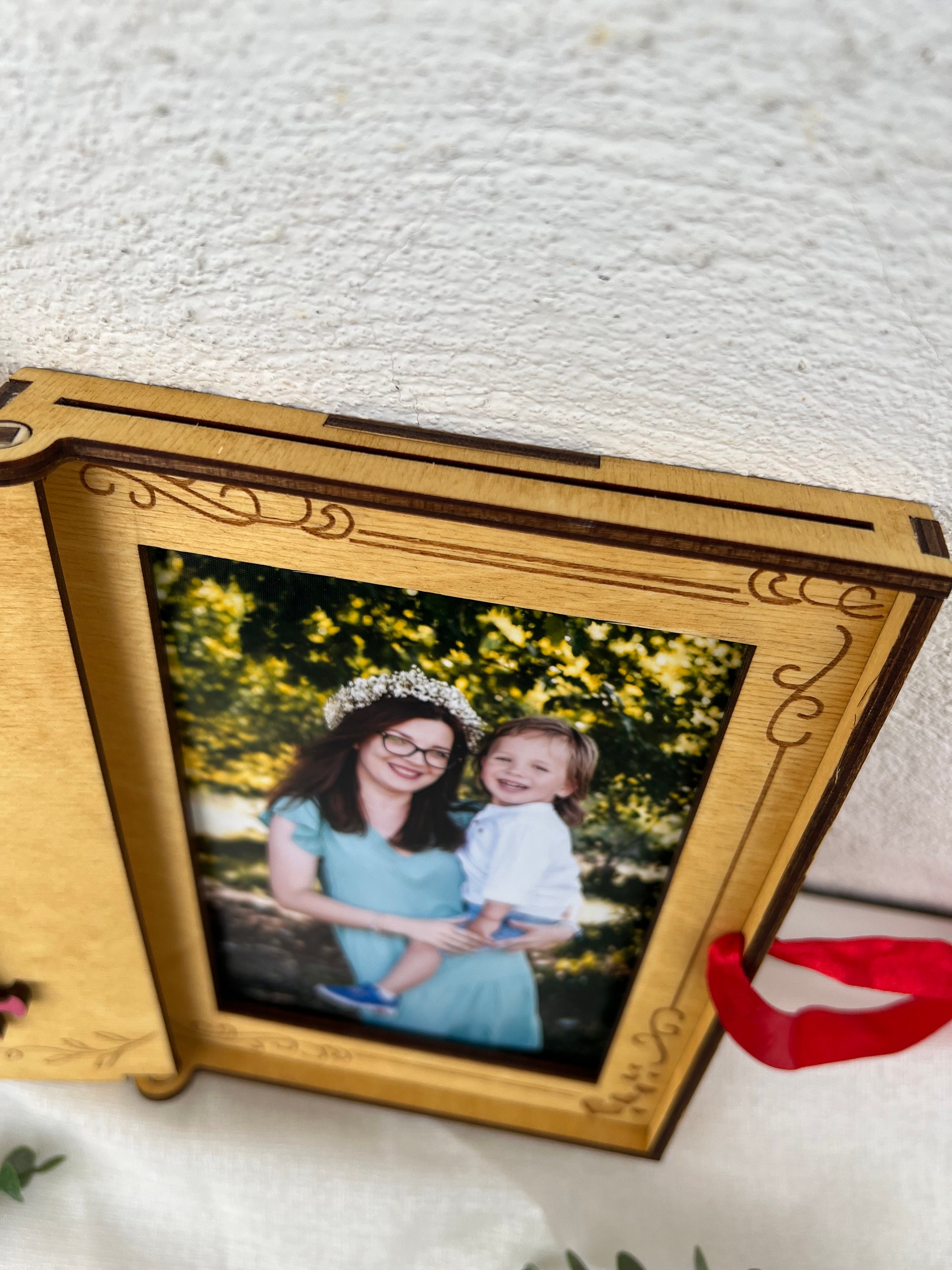 Mothers Day Photo Frame Book Case Moms Day Frame Lasercut - Etsy
