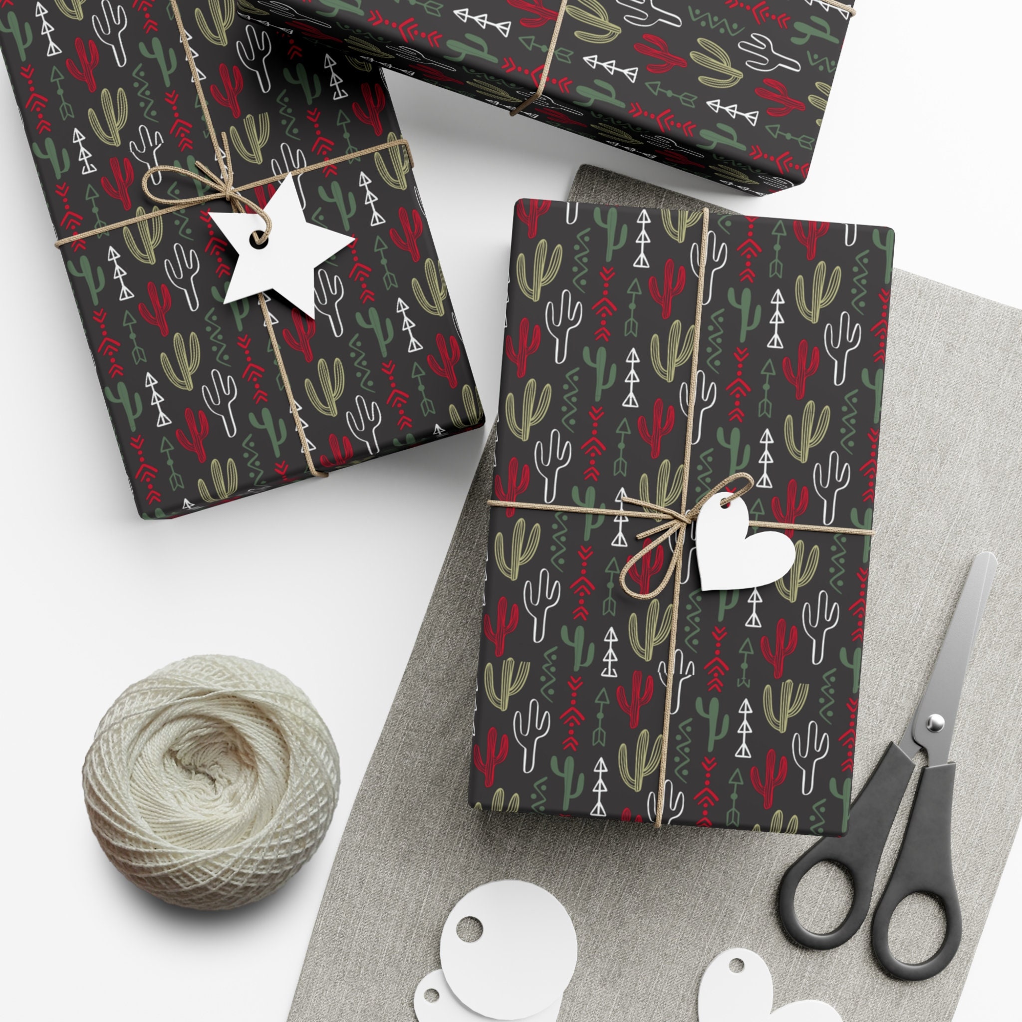 Western Wrapping Paper - Etsy