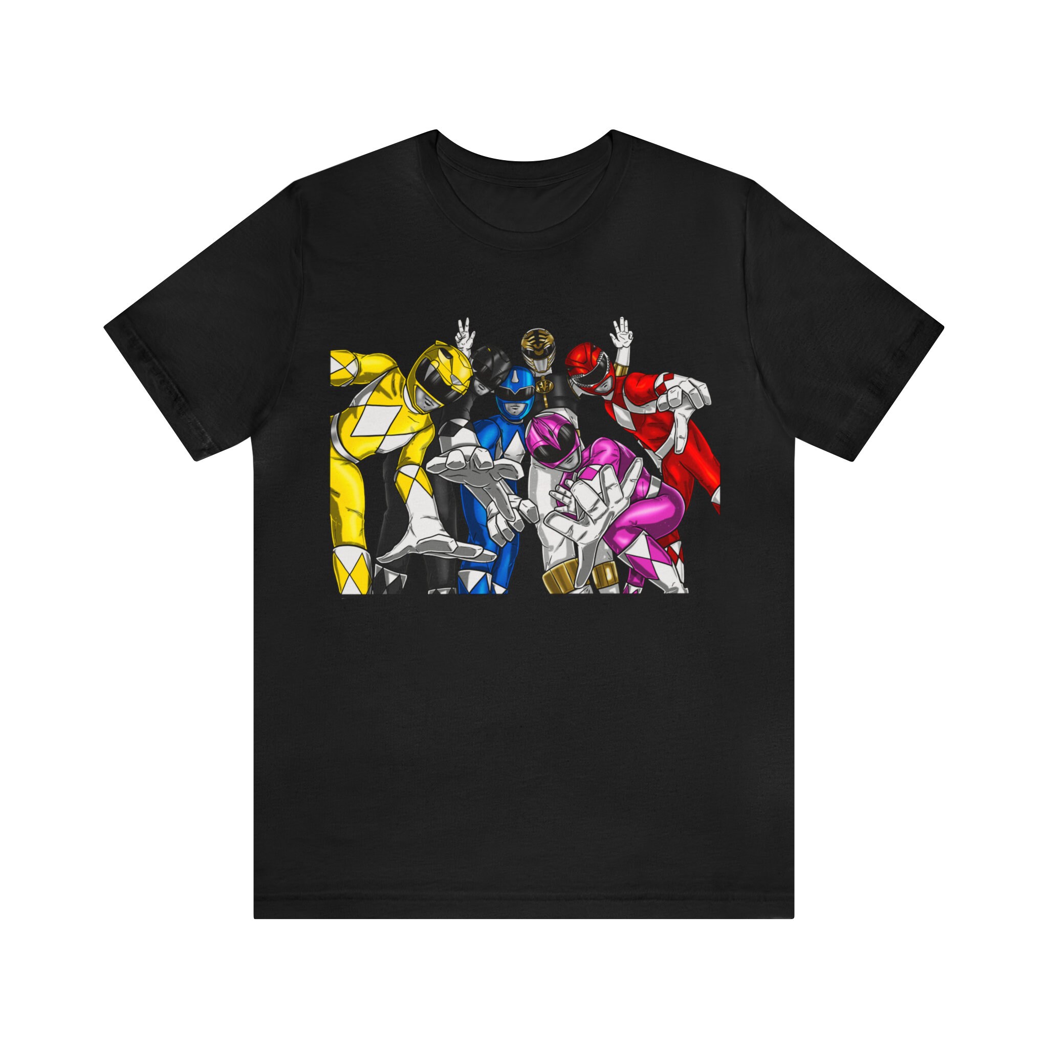 Once a Ranger Super Sentai T Shirt MMPR Custom Graphic Art Shirts ...