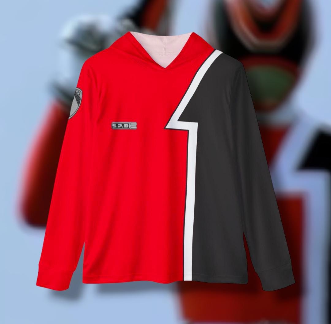 Dekaranger Dekared Lightweight, Breathable, Workout, Pull Over, Fitness ...