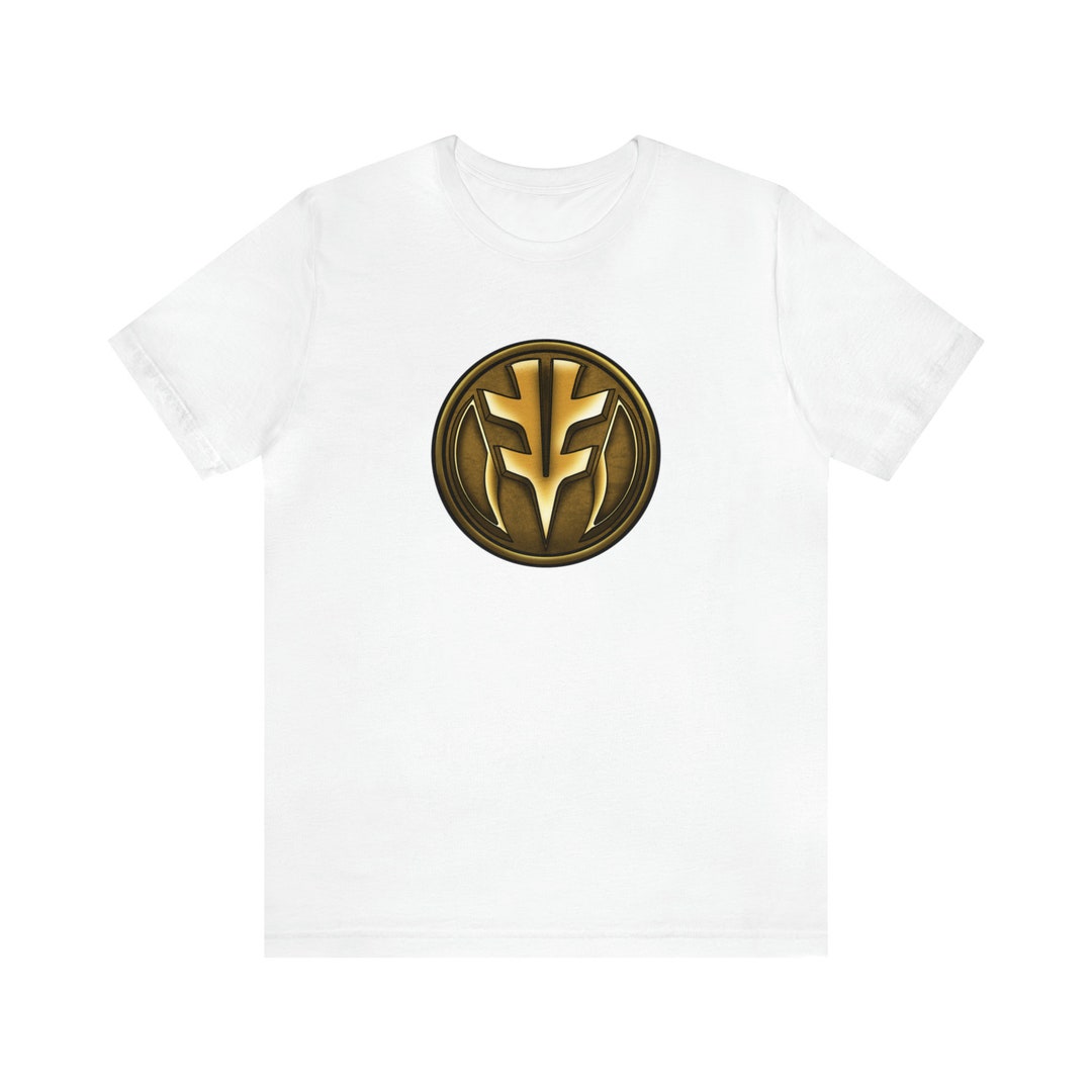 White Ranger Logo Super Sentai T Shirt MMPR Dairanger Custom Graphic ...