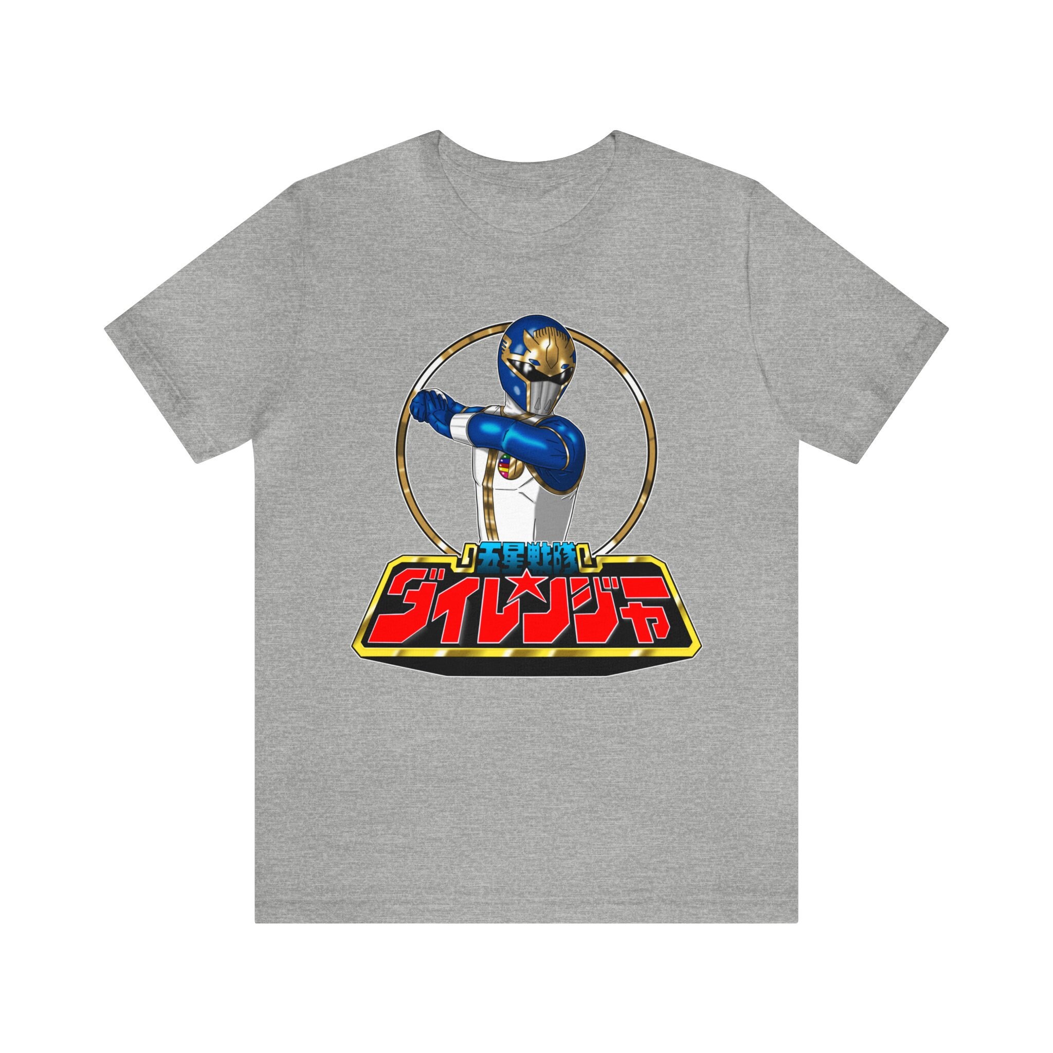 Blue Dairanger Super Sentai T Shirt Custom Graphic Art Shirts Rangers ...