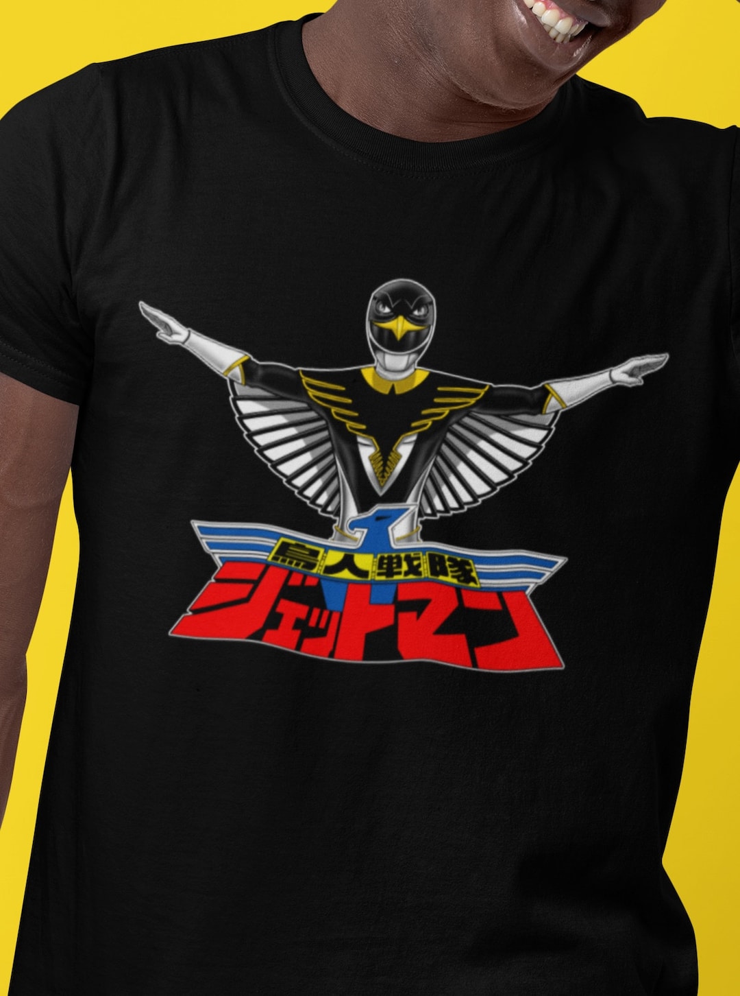 Jetman Super Sentai T Shirt Black Condor Custom Graphic Art Shirts ...