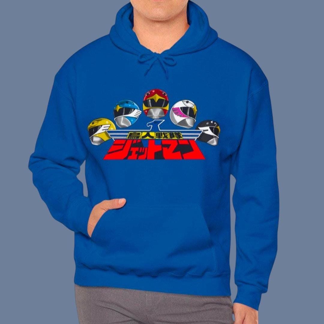 Jetman Team Hoodie Super Sentai T Shirt Custom Graphic Art Cosplay ...