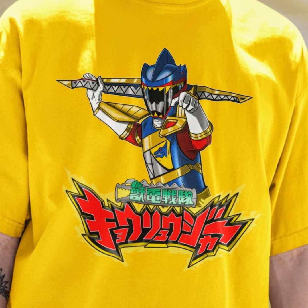 Kyoryuger Deathryuger Tee Super Sentai T Shirt Custom Graphic Art ...