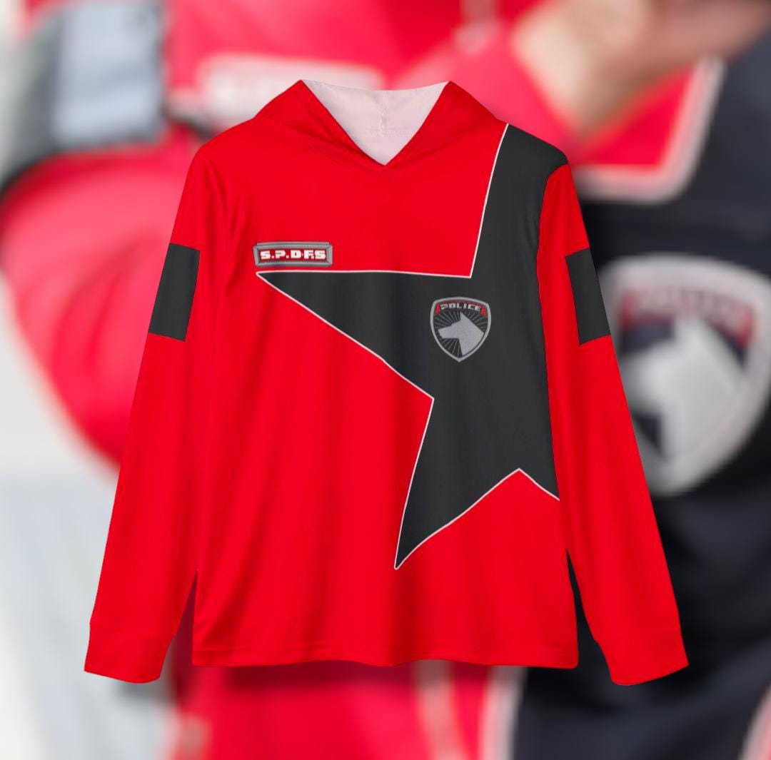 Dekaranger SPD FS Lightweight, Breathable, Workout, Pull Over, Fitness ...