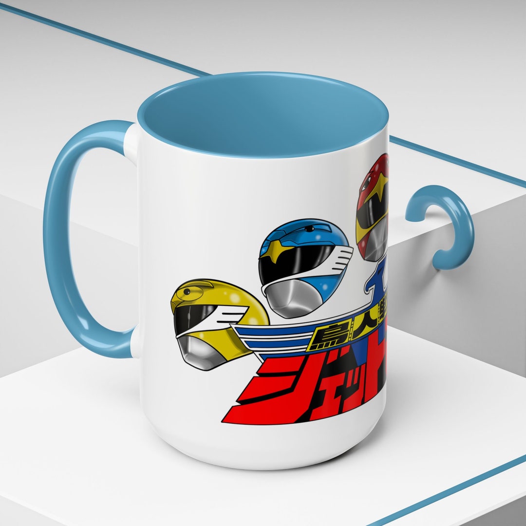 Jetman Helmet Mug (15oz) Super Sentai Rangers Retro Coffee Cup - Etsy