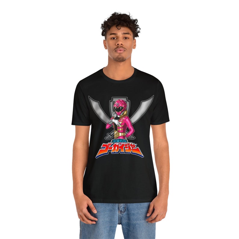 Gokai Pink Super Sentai T Shirt Gokaiger Custom Graphic Art Shirts ...