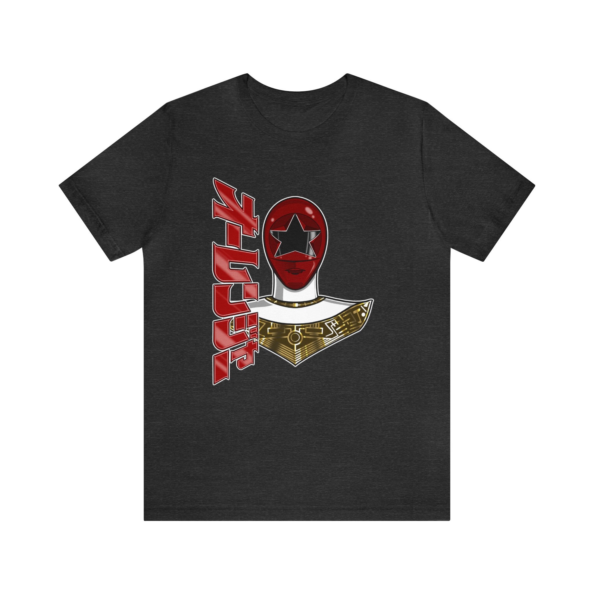 Ohranger Red Super Sentai T Shirt Zeo Ranger Custom Graphic Art Shirts ...