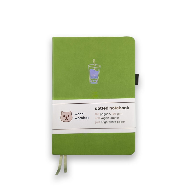 Bubble Boba Tea A5 Bullet Dot Grid Journal Diary Notebook 160 - Etsy
