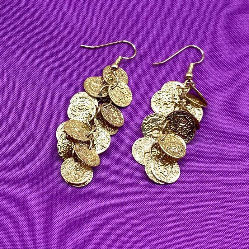 Coin Earrings - Etsy