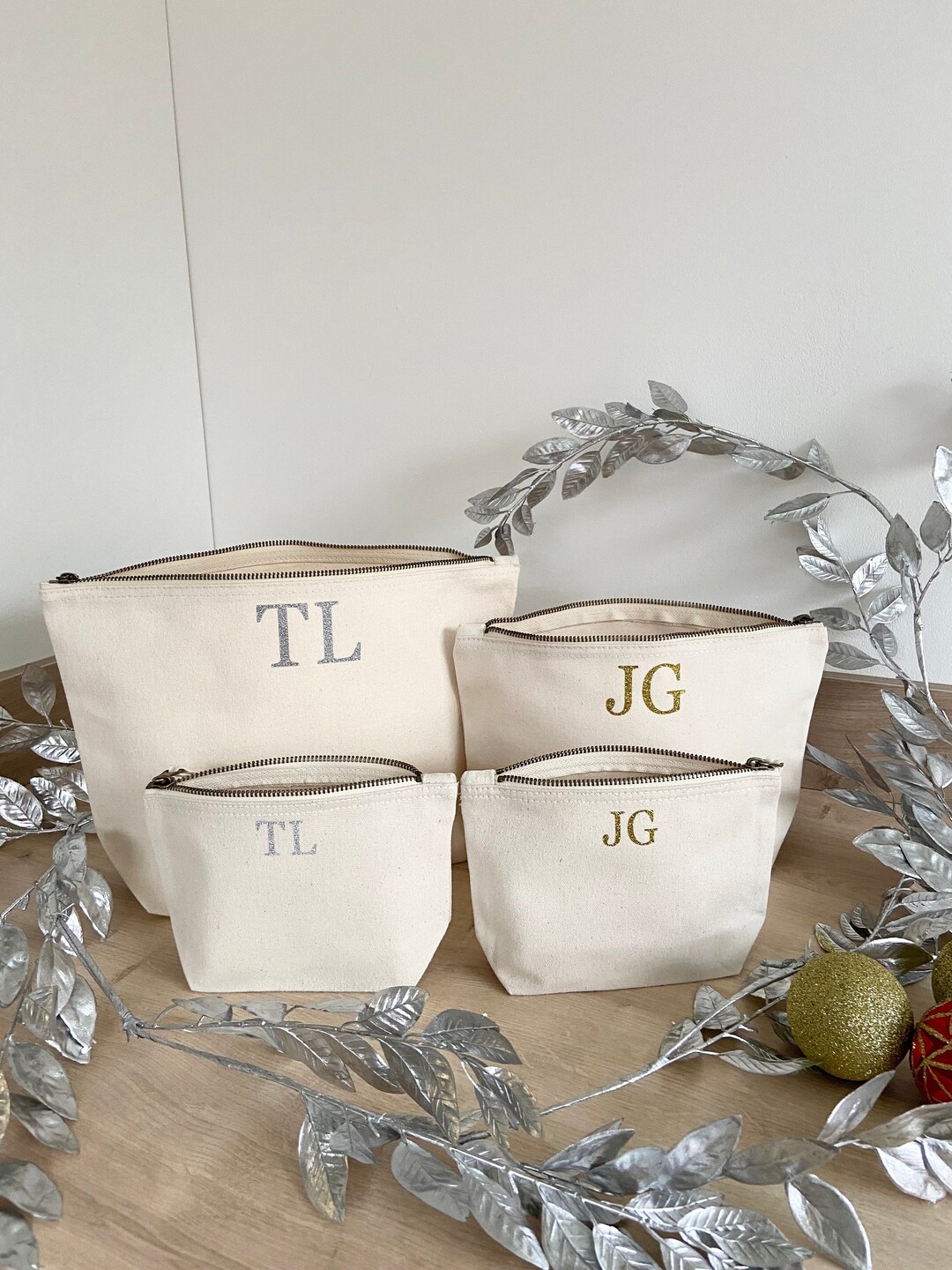 Personalised Makeup Bag, Secret Santa Idea Cosmetic Bag, Toiletry Bag ...