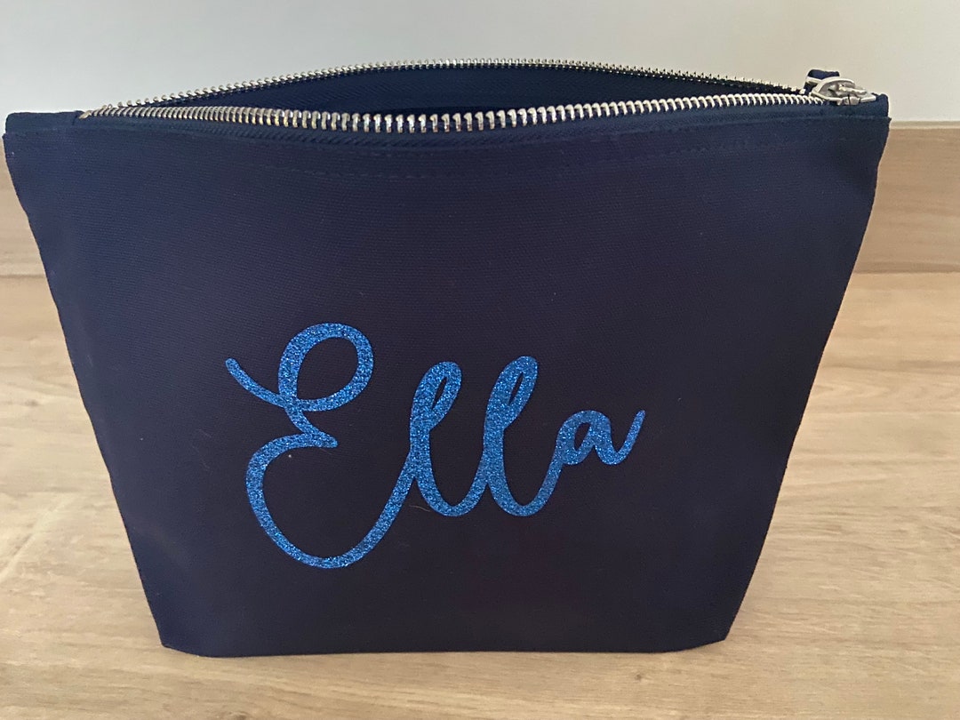 Personalised Makeup Bag, Secret Santa Idea, Cosmetic Bag, Toiletry Bag ...