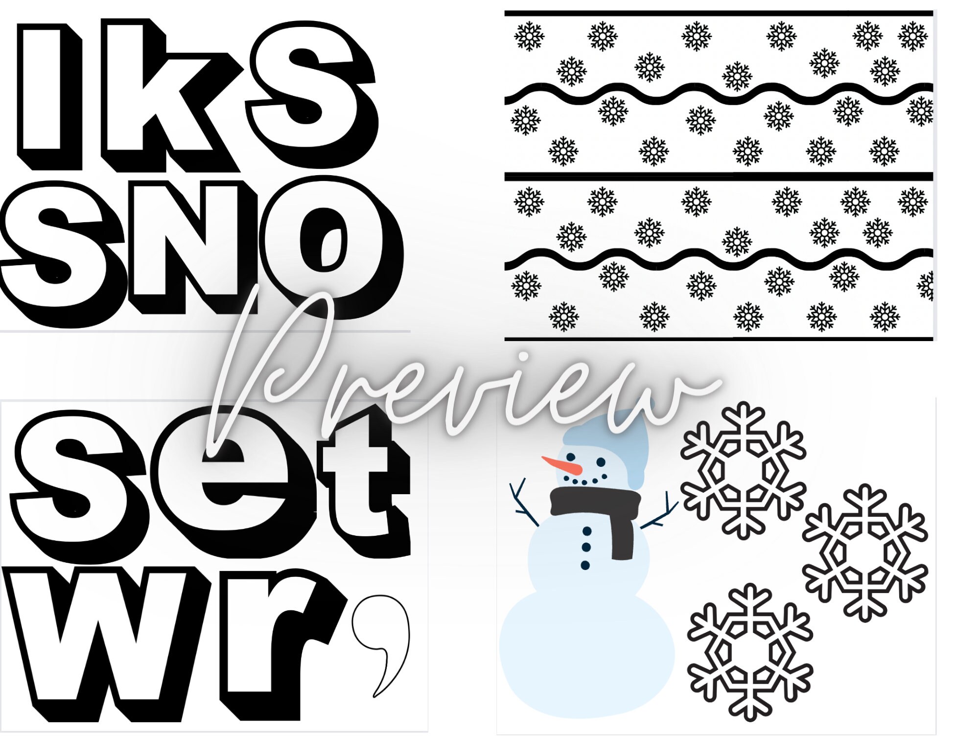 Winter January Bulletin Board Kit Display Student Work Hallway - Etsy