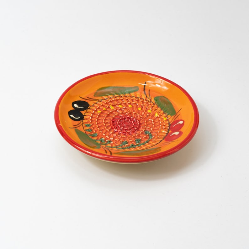 Handmade Ceramic Grater Plate Set: Spanish Pottery - Provenzal Design ...