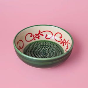 Handmade Ceramic Grater Plate: Alhambra Design, Spanish Kitchenware - Etsy