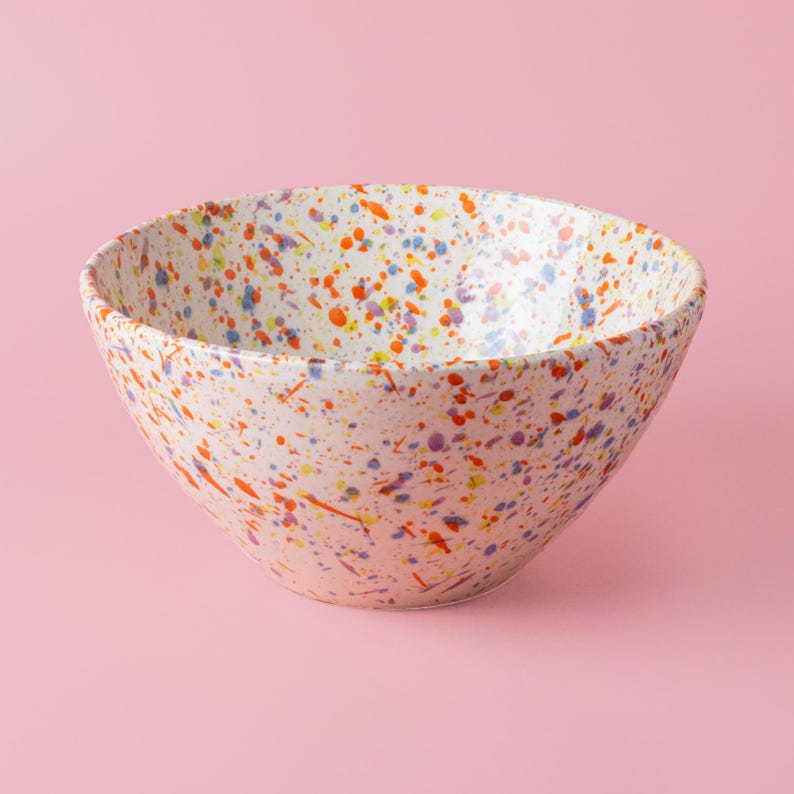 Hand-painted Ceramic Salad Bowl: Spanish Serving Tool, 1.5L - Carnaval ...