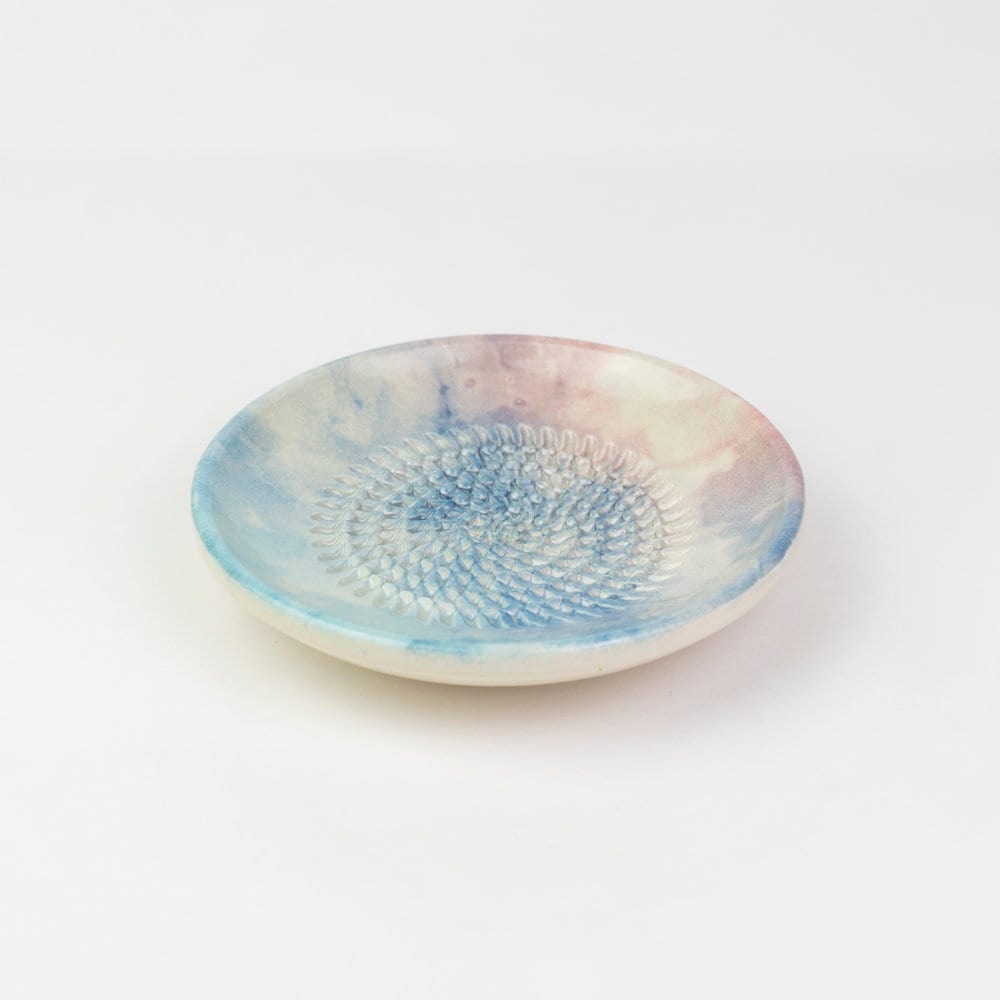 Ginger Grater Plate, Ceramic Garlic Plate, Modern Galaxy Design Plate ...
