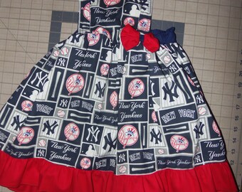 New York Yankees Dress - Etsy