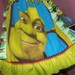 Donkey and Shrek Vintage RARE Fabric Dress Size 7 Ruffles - Etsy