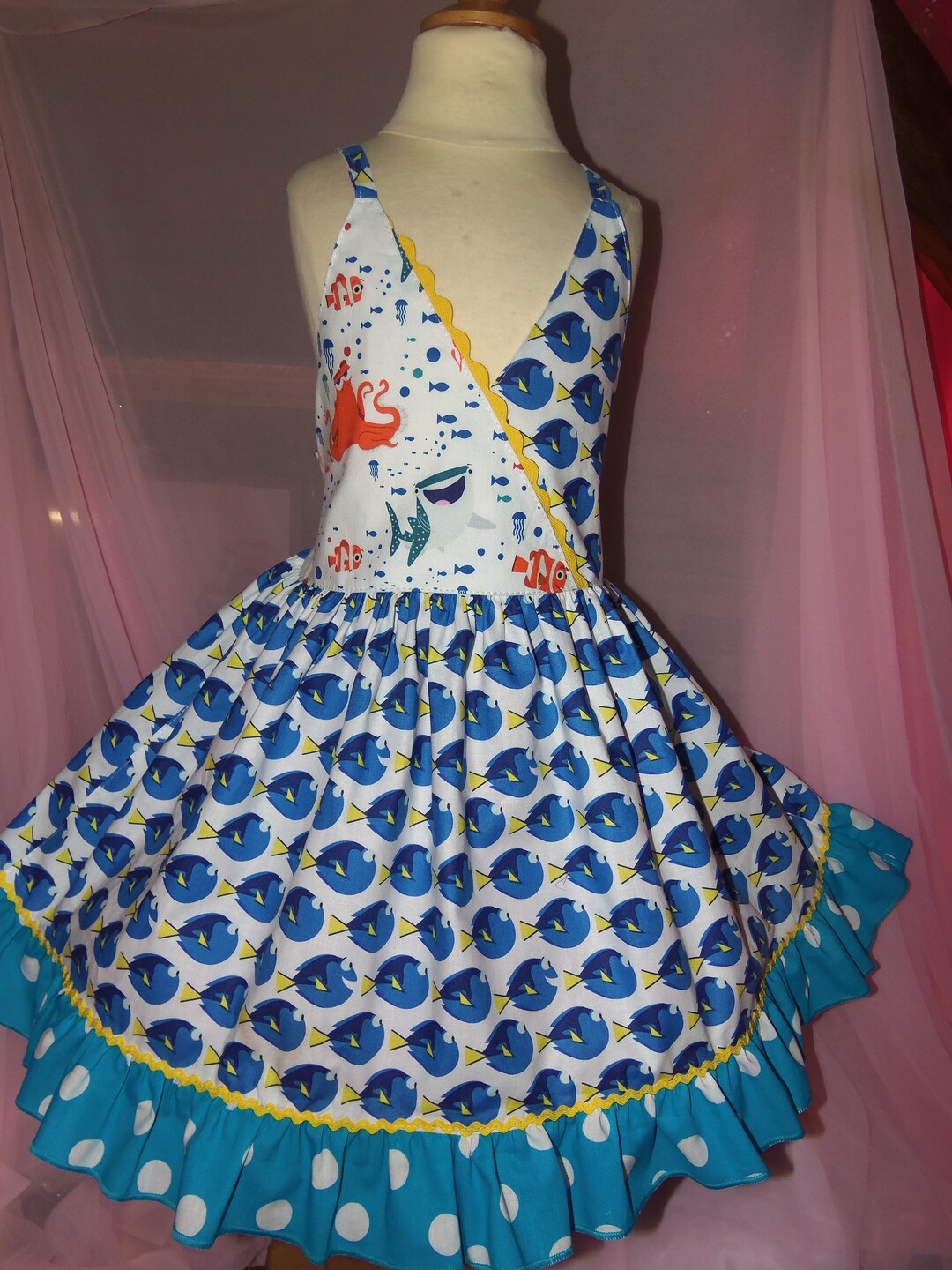 Rainbow Fish Beach Back to School Birthday Party Pageant Casual Wear ...