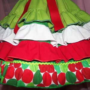 Merry Christmas Green Bad Man Party Vintage RARE Fabric (original First ...