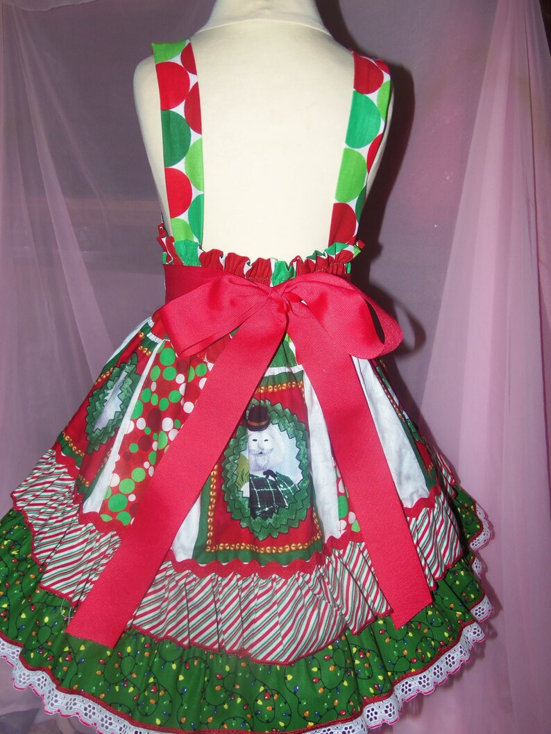 Rudolphs the Red Nosed Reindeer Girl Dress Rare Vintage Fabric - Etsy