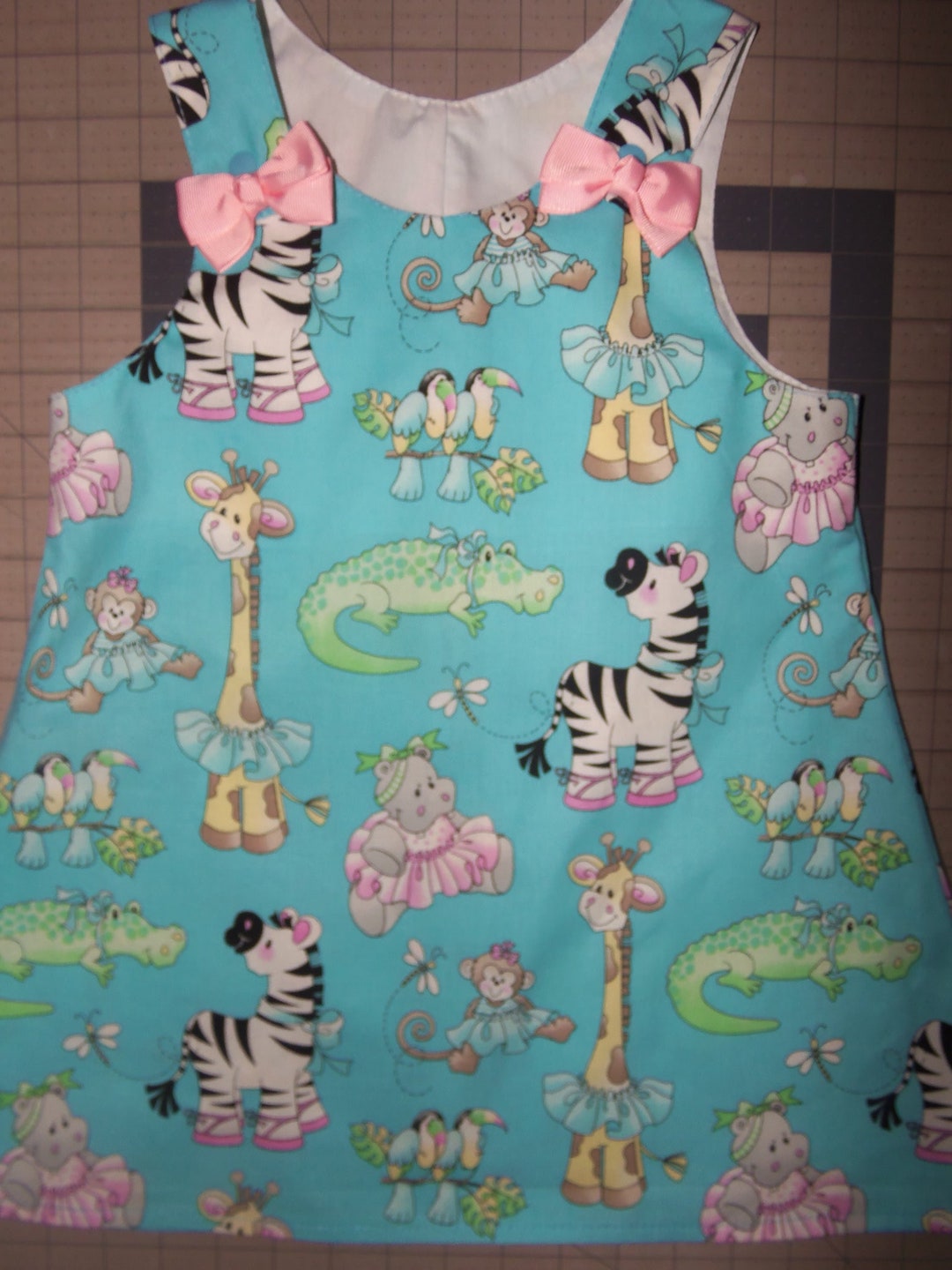 Zoo Day Animals Circus Girl Dress Size 3t/4t - Etsy
