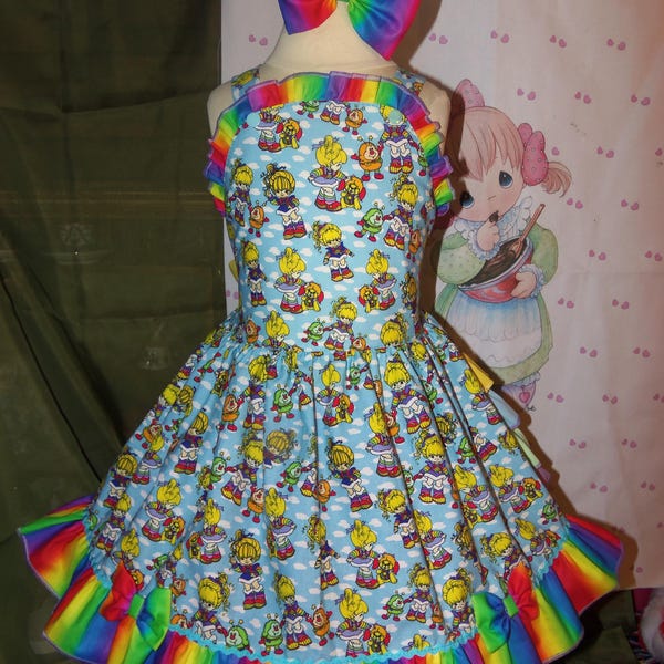 Rainbow Brite Pattern - Etsy