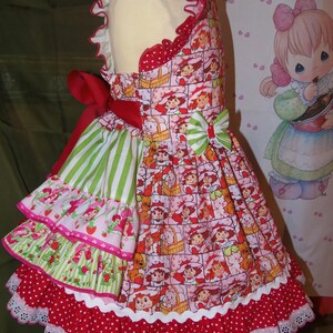 Strawberry Girl RARE Vintage Fabric Dress Size 3t - Etsy