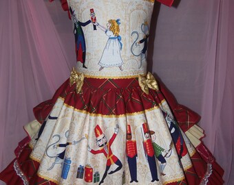 Girls Nutcracker Party Dress - Etsy