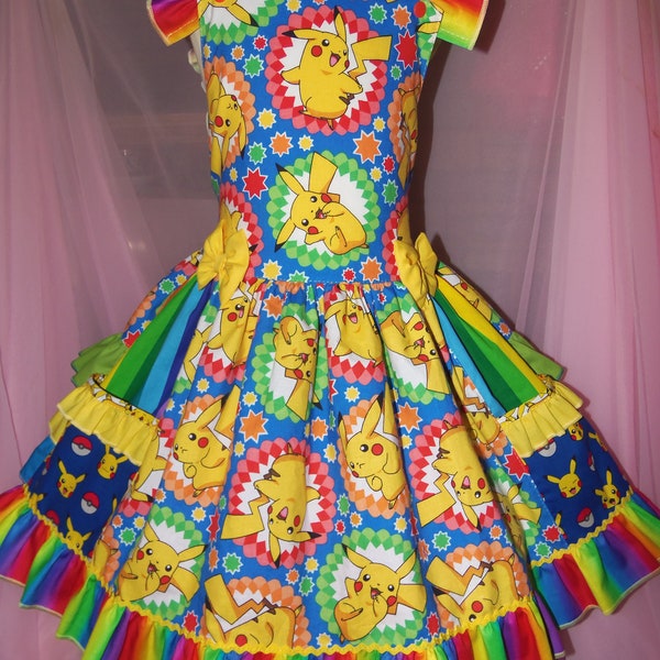 Pikachu Costume Dress - Etsy