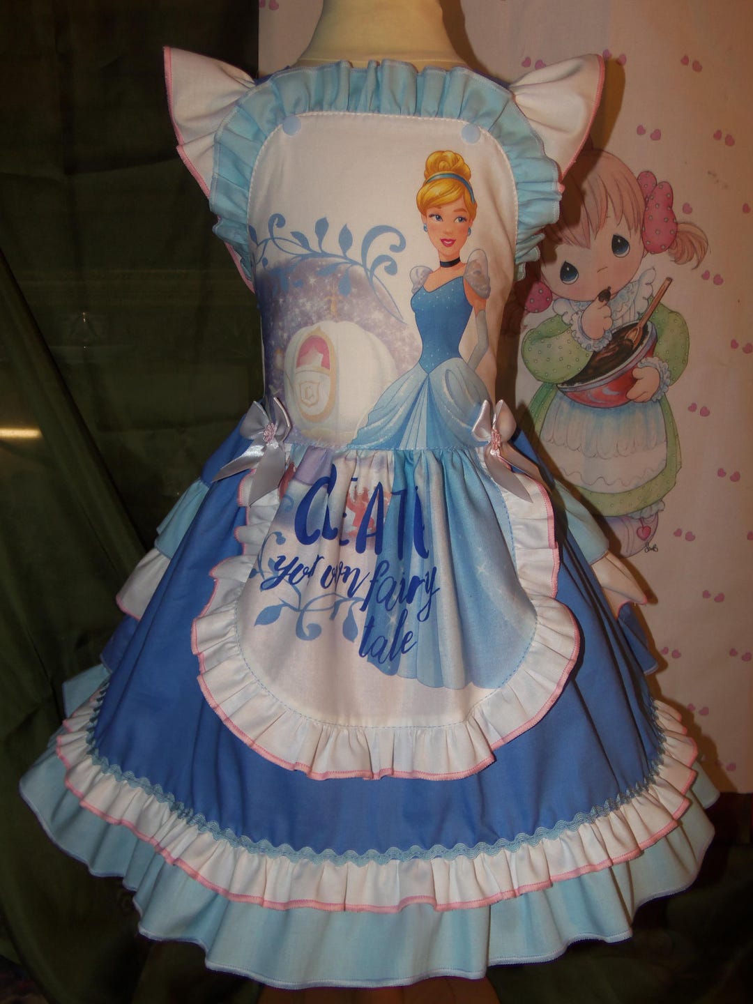 Cinderella Pageant Dress Princess Story Book Girl Dress Rare Vintage ...