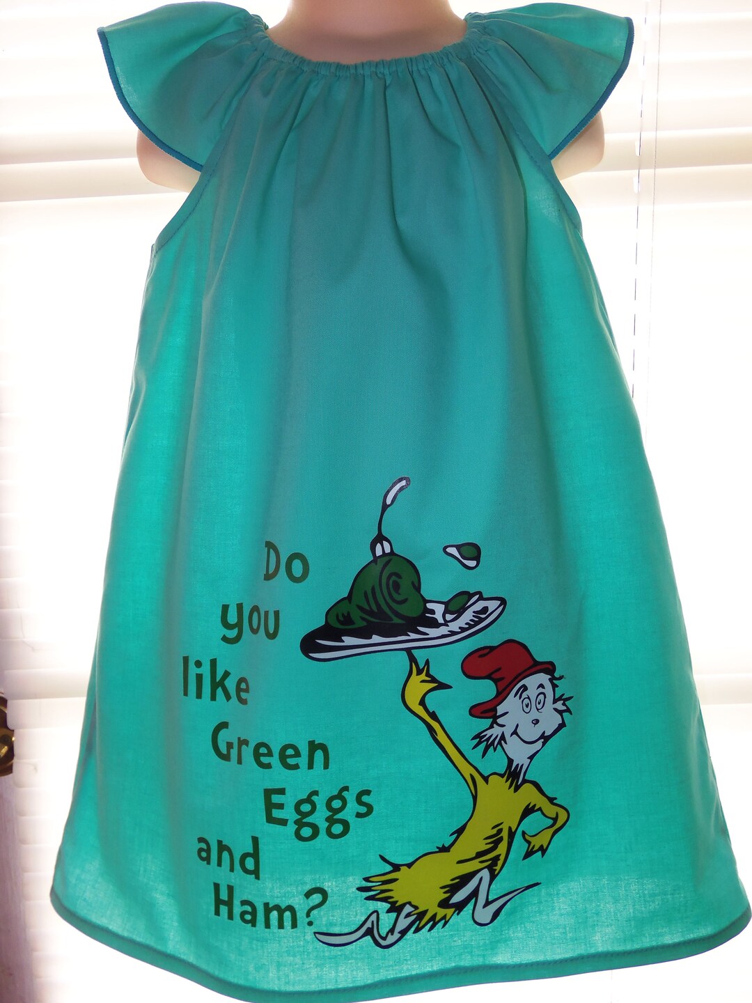 Green Eggs and Ham Baby Toddler Girls Dress - Etsy