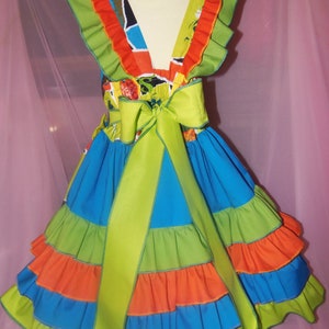 Donkey and Shrek Vintage RARE Fabric Dress Size 7 Ruffles - Etsy