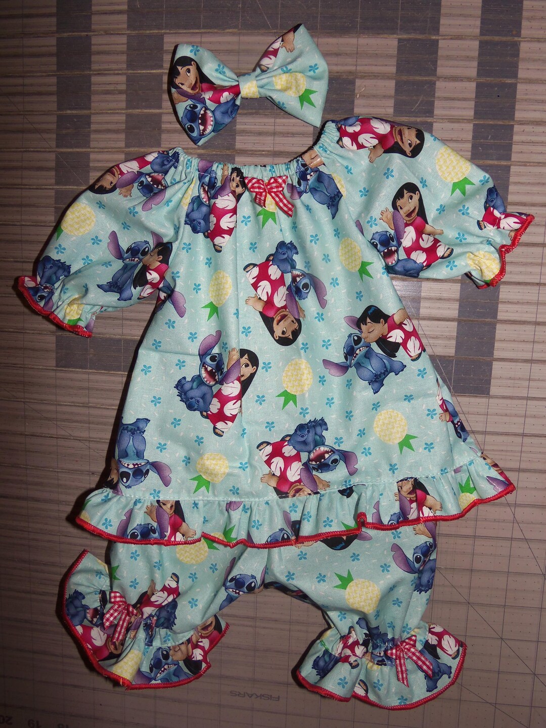 Lilo and Stitch Girl and Doll Matching Outfit, Doll and Me Dresses ...