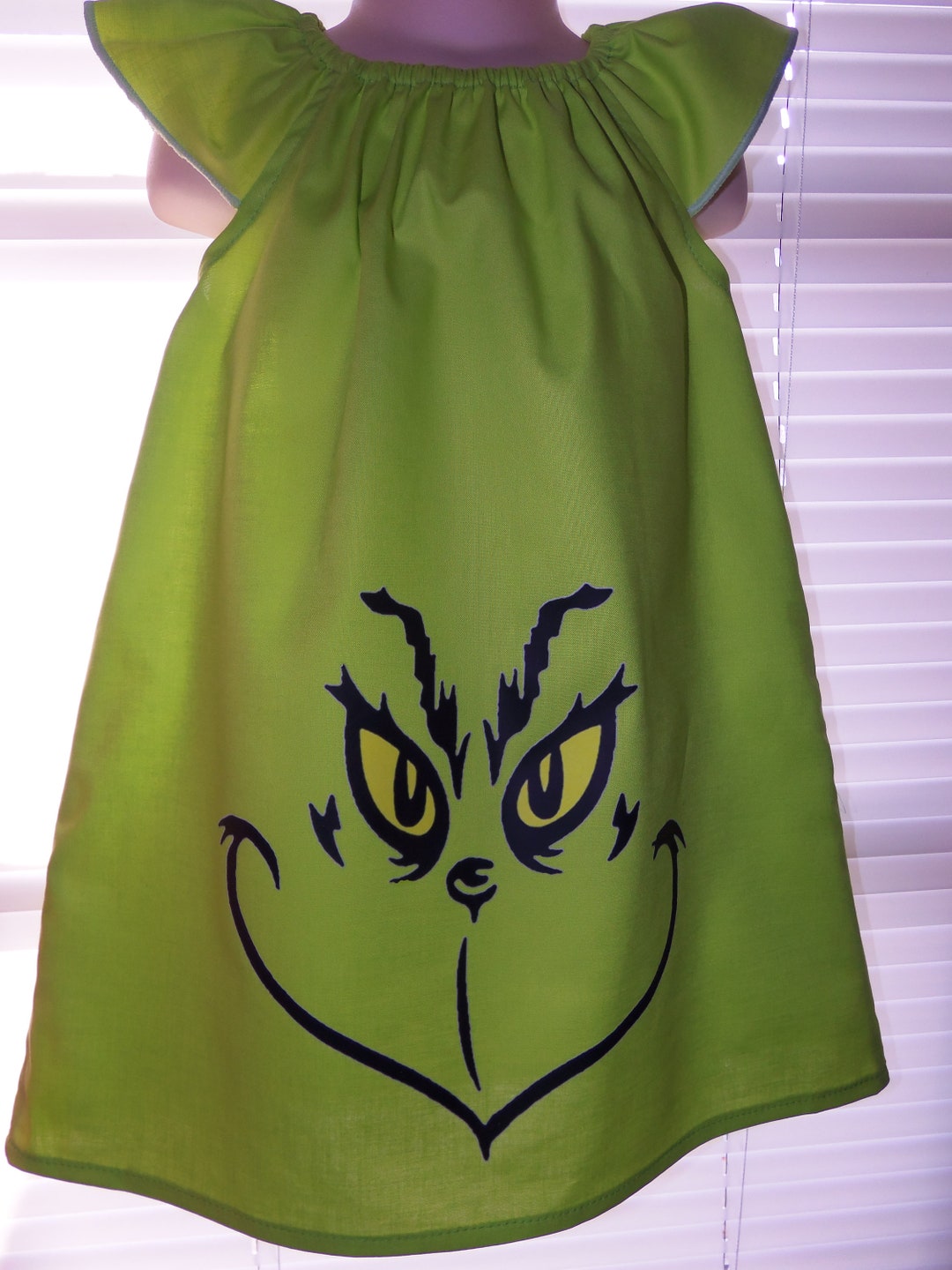 Grinch Baby Toddler Girls Dress - Etsy