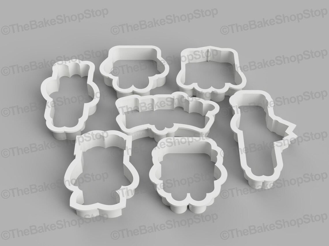 Numberblocks Cookie Cutter Set - STL Download - Etsy