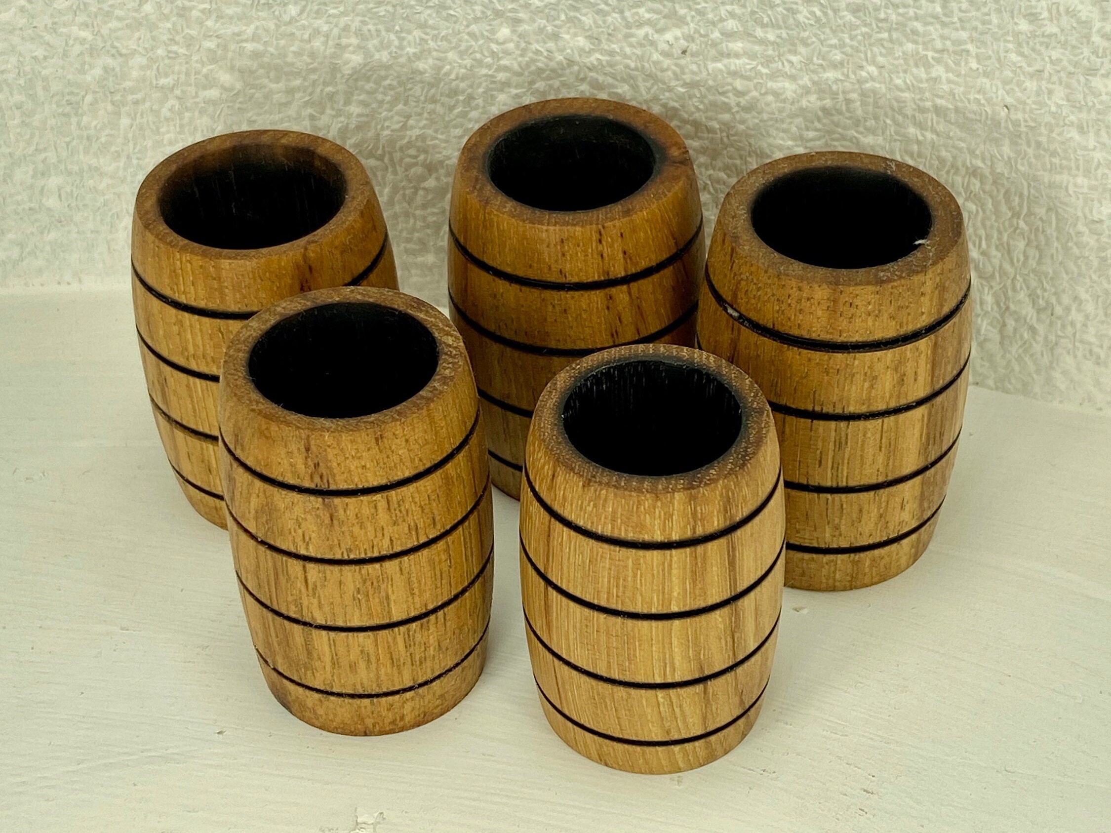 64 - "whiskey Barrel" Shot Glasses - Etsy