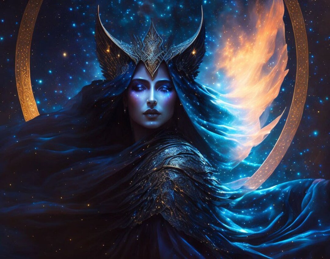 Gateway to the Goddess Nyx - the Consecrated Dragon Rising Amulet - Etsy