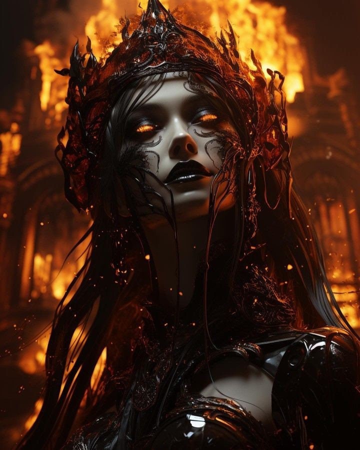 Gateway to the Goddess Oizys - the Consecrated Dragon Rising Amulet - Etsy