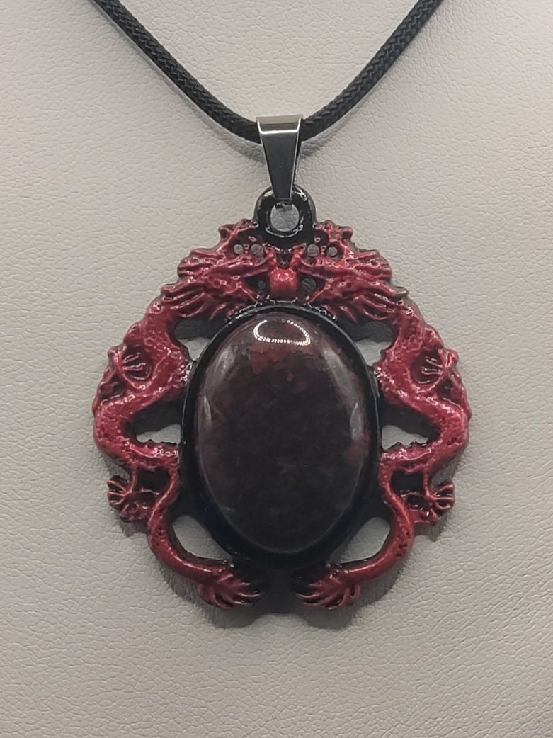 Gateway to Abaddon the Consecrated Dragon Rising Amulet - Etsy