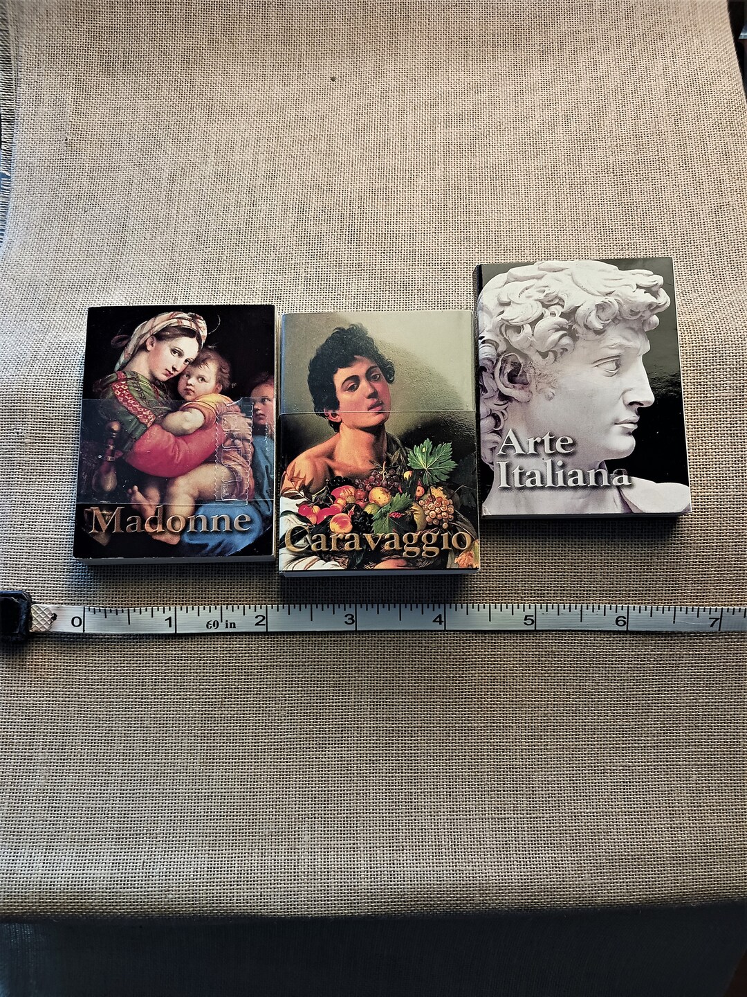 Ats Italia Editrice Little Roller Books Set of 3 Italian Art Souvenir ...