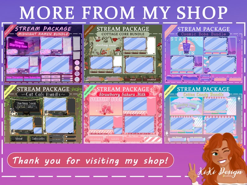 Animated 90s Retro Computer Twitch Screens | Twitch | Overlay | Stream ...