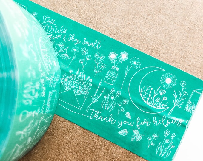 Cute Stay Wild Shipping Tape Fun Packing Tape Small Business Shipping ...