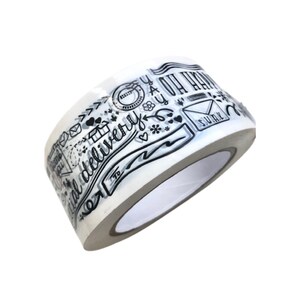 Cute Shipping Tape Fun Packing Tape Small Business Self Adhesive Tape ...