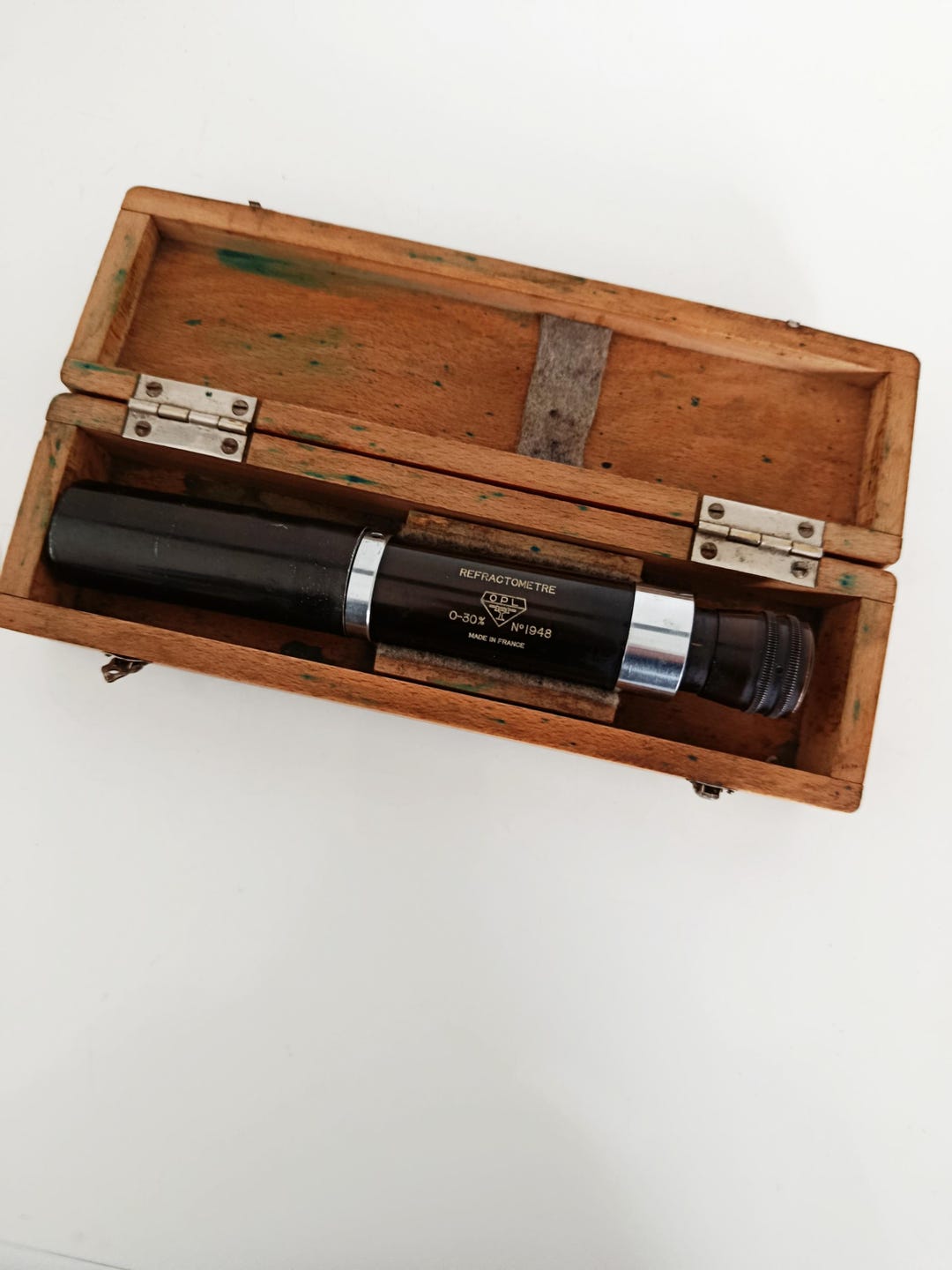 Antique OPL Refractometer – Levallois Precision Optics – Vintage ...