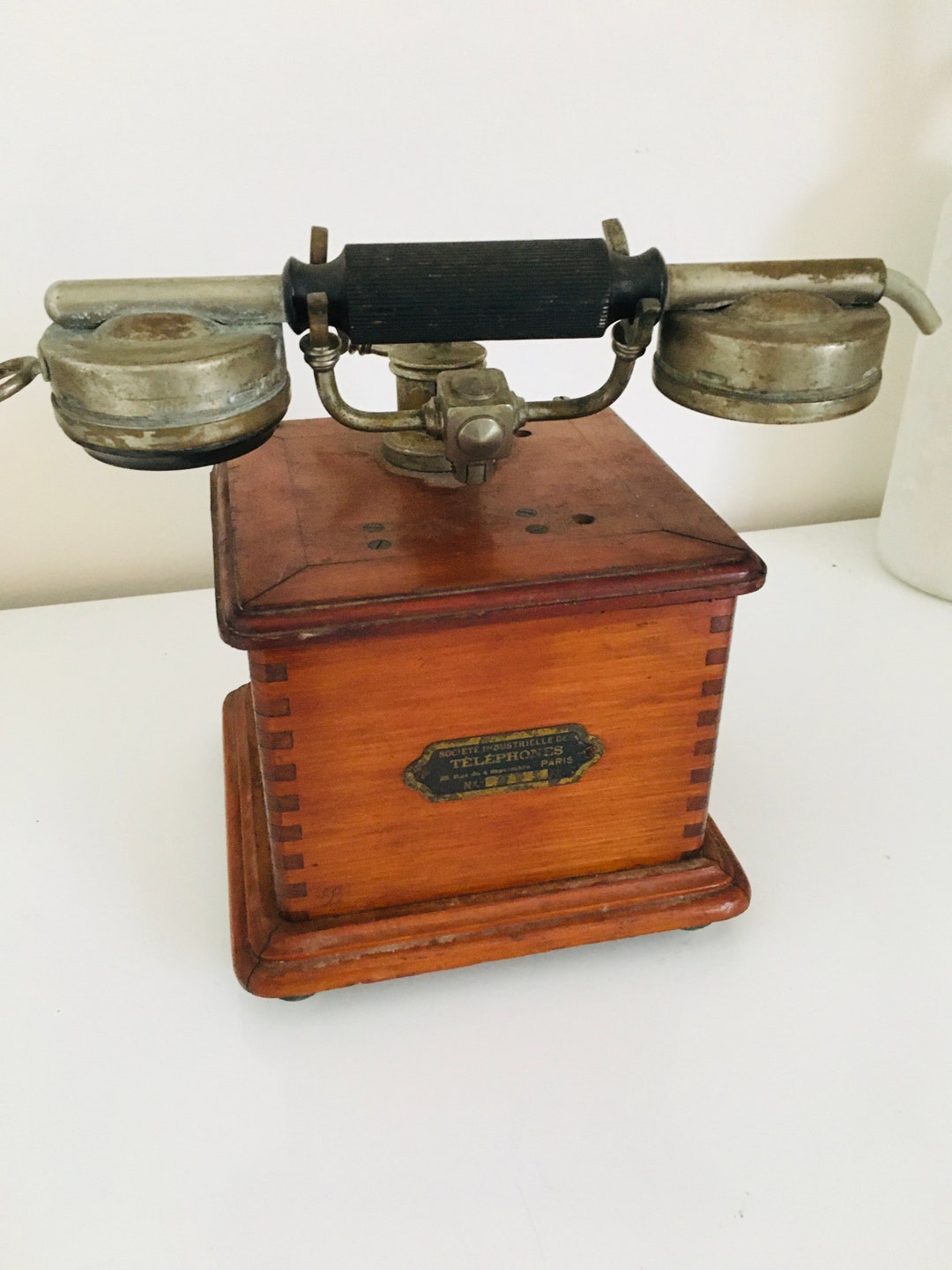 Old French Telephone Industrial Telephone Company 1910 - Etsy
